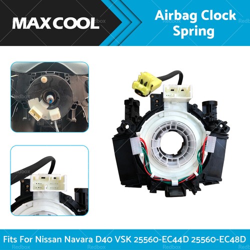 Clock Spring Replacement Fits For Nissan Navara D40 VSK 25560-EC44D ...