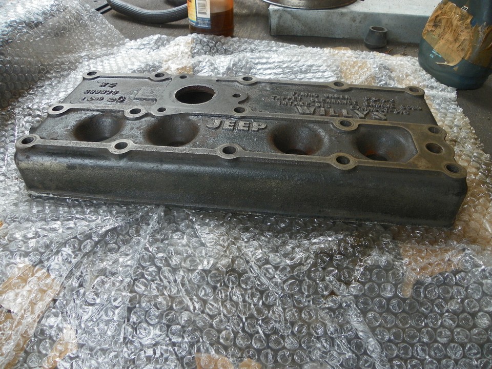 Willys MB Jeep Cylinder Head 1941-53 Ford GPW CJ2A CJ3A Military M38 MC ...