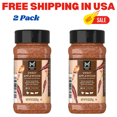 2 Pack Member’s Mark Sweet Caramelized Applewood Seasoning Blend, 9.7 ...