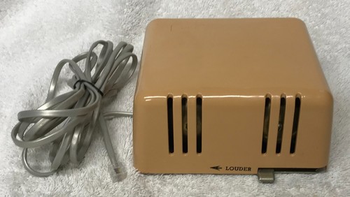 1970s ITT Model 139-BA Light Brown TELEPHONE BELL External RINGER ...