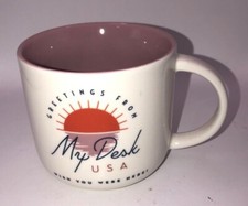 Threshold Stoneware - Greetings From My Desk USA Wish You Were Here 2 ...