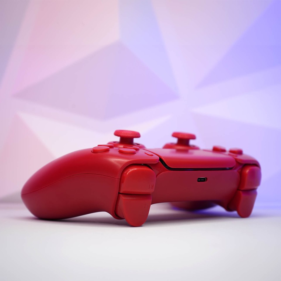 Triple Red PS5 Controller Killscreen Esports Custom PlayStation 5 DualSense | eBay