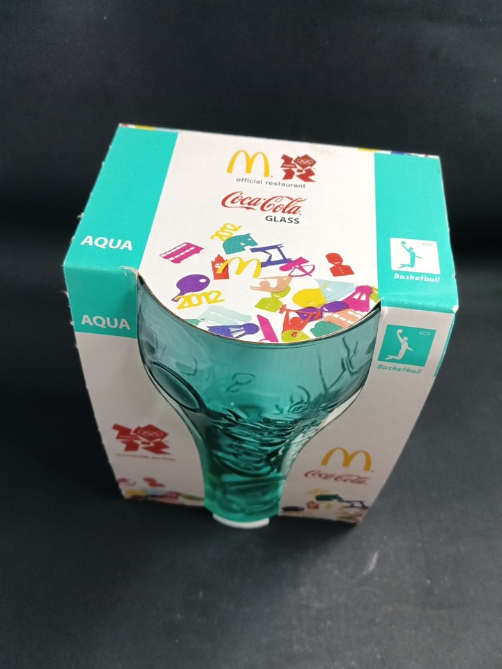 McDonald's Coca Cola Aqua Glass 2012 London Olympics Games Basketball ...