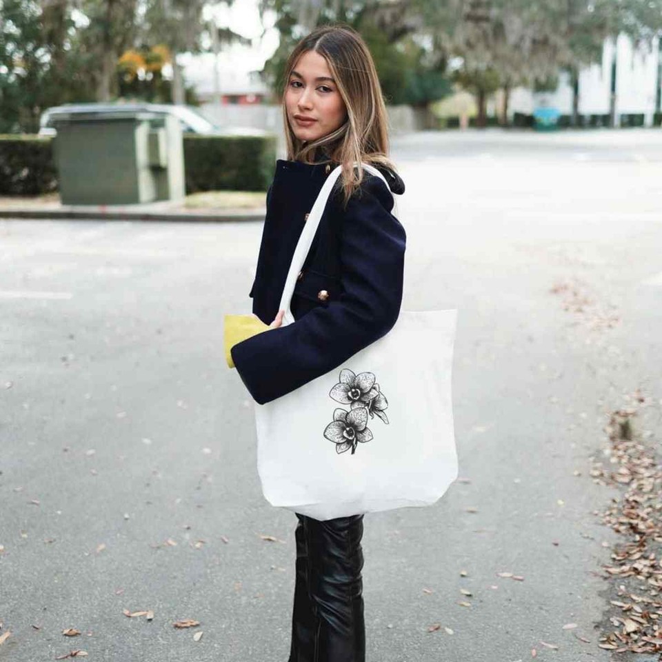 'Beautiful Orchid' Tote Shopping Bag For Life (BG00088236) | eBay UK