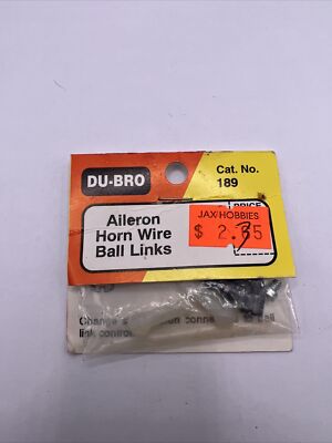 DuBro Aileron Horn Wire Ball Links [DUB189] | eBay