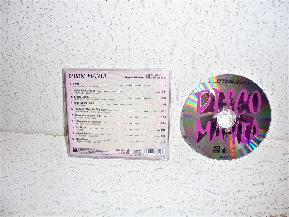 Disco Mania Performed By The Countdown Mix Masters ( Not Original ...