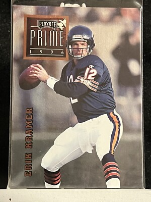 1996 Playoff Prime Erik Kramer #006 Chicago Bears Football NFL Card | eBay