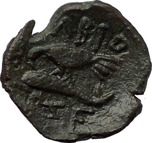 OLBIA in THRACE 180BC Demeter Sea Eagle Dolphin RARE Ancient Greek Coin ...