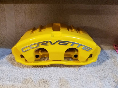 Yellow Powder Coated 05-13 Corvette C6 F & R ,base &'Z51 Calipers ...