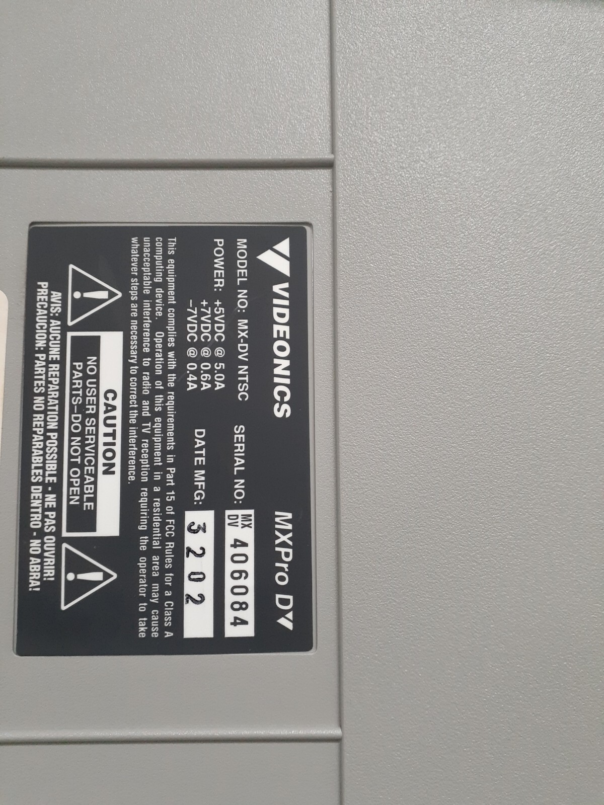 Videonics MXPro MX3000 Video Mixer | eBay