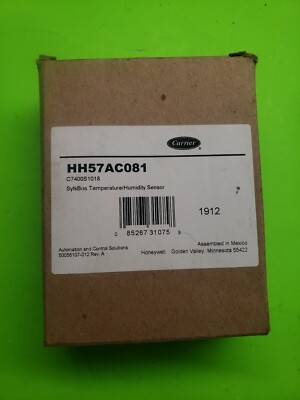 HH57AC081 Carrier Outdoor Enthalpy Temp/Humidity Sensor Honeywell ...