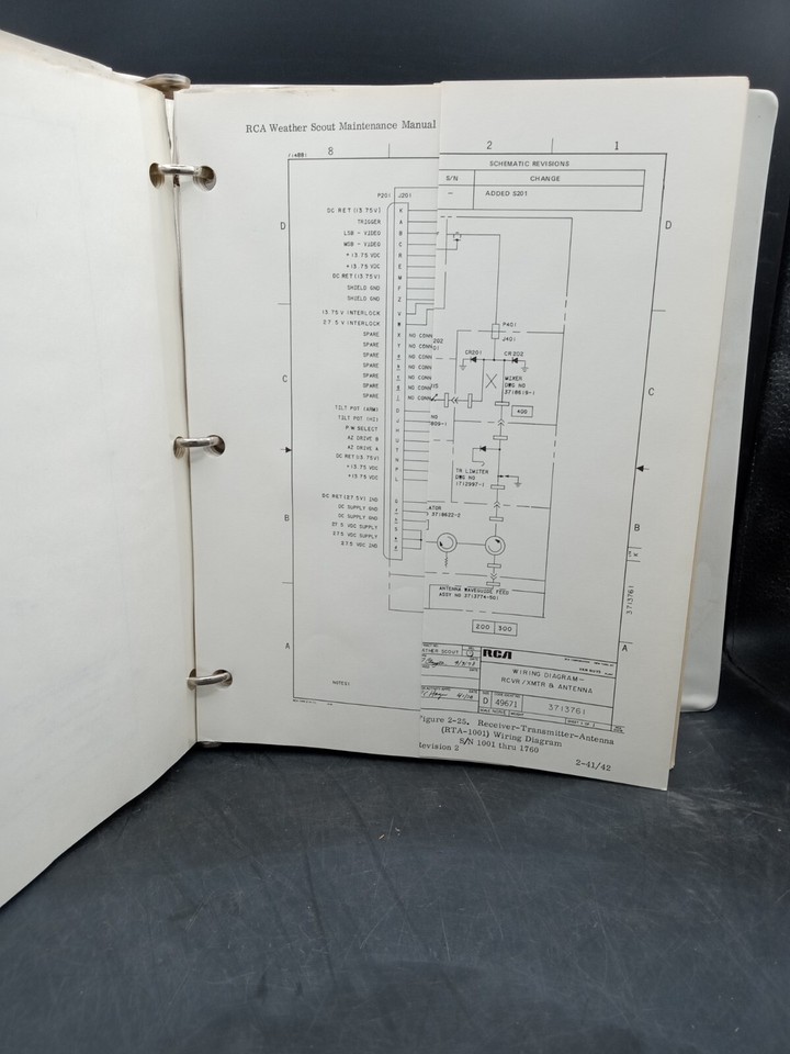 Sperry WeatherScout Digital Weather Radar System Maintenance Manual | eBay