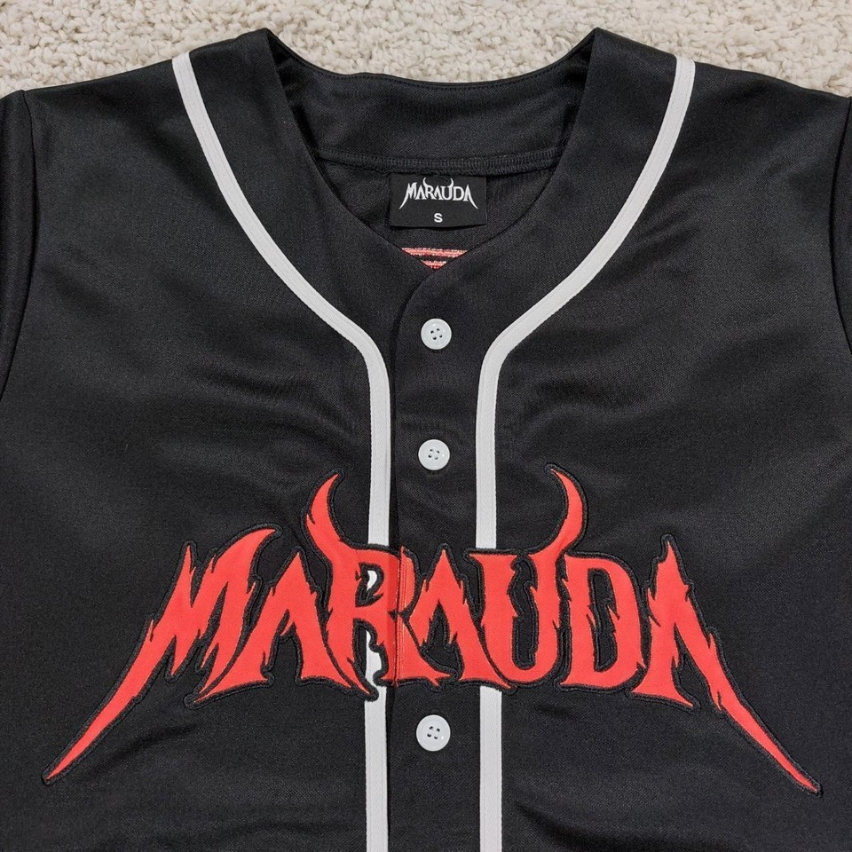 Marauda Tour Baseball Jersey Shirt Small, EDM Dubstep Festival Merch ...