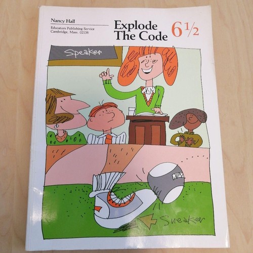 Explode The Code 6 1/2 2003 No Writing Old Book Yellowed Pages | eBay