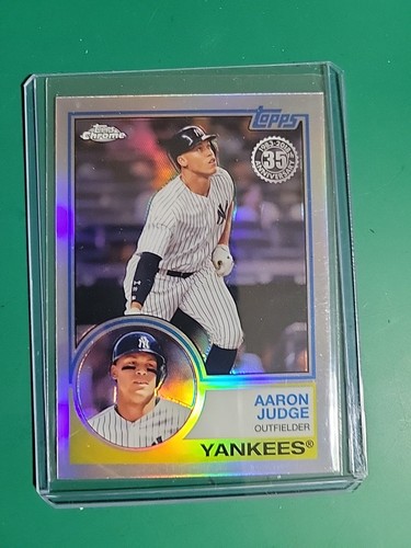 2018 Topps Chrome Baseball 83 Topps Refractor Aaron Judge 83T-1 | eBay