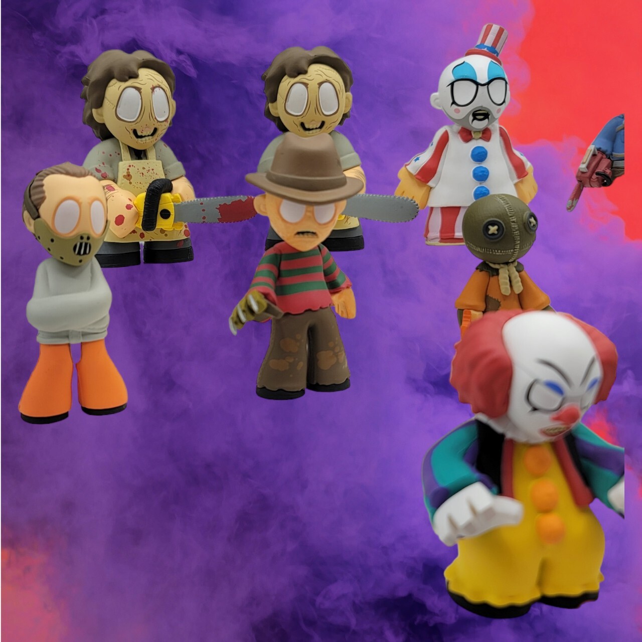 Funko Mystery Minis Horror Series 1 Complete Set of 16 w/ Hot Topic ...