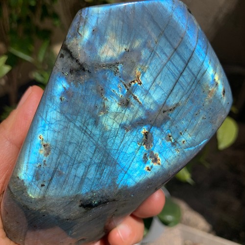 1.53LB Natural Beautiful Labradorite Quartz Crystal Mineral Specimen ...