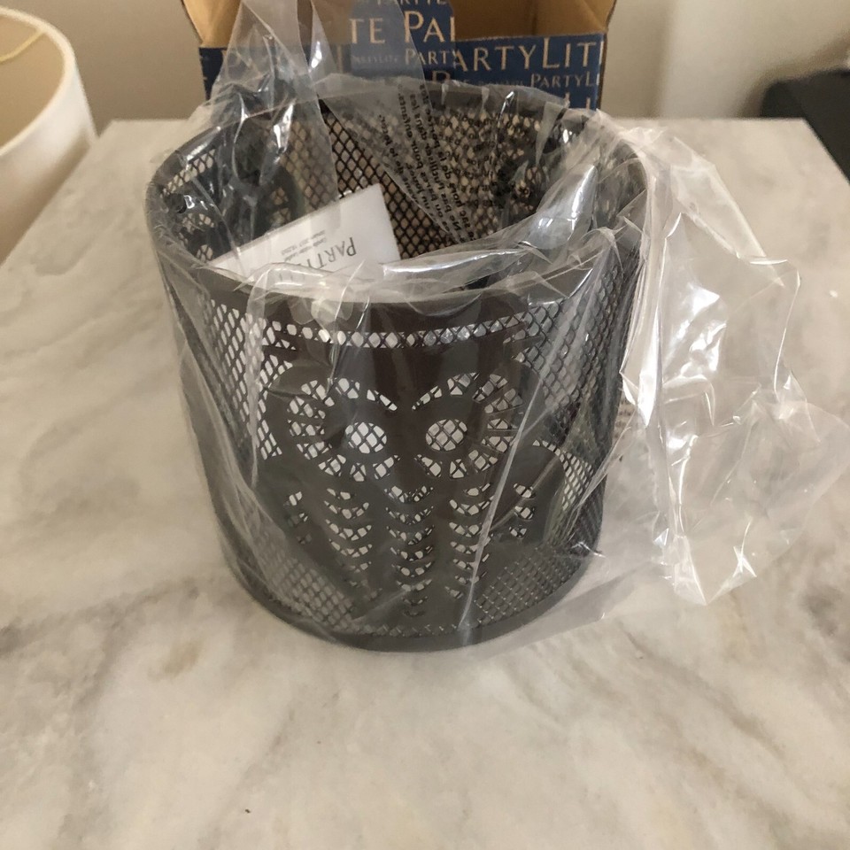 PartyLite Mesh Owl Jar Sleeve - BRAND NEW - READ FULL DESCRIPTION BELOW ...