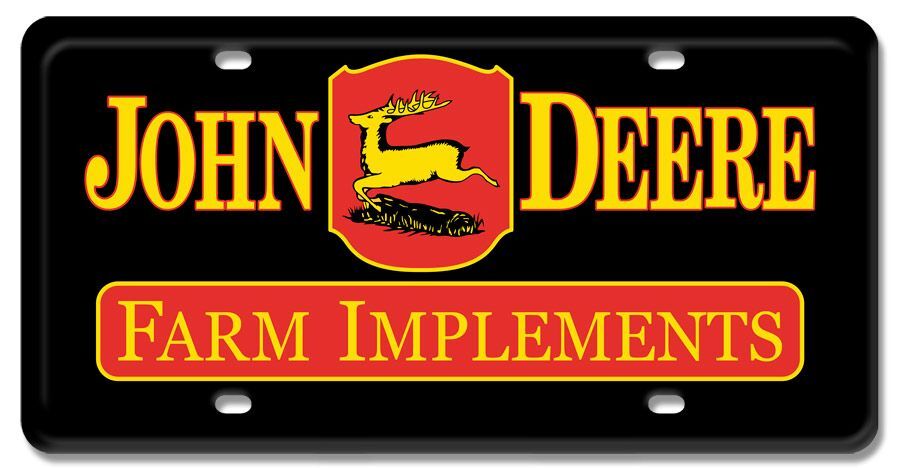 JOHN DEERE FARM IMPLEMENTS 12" HEAVY DUTY USA MADE METAL FARMING ...