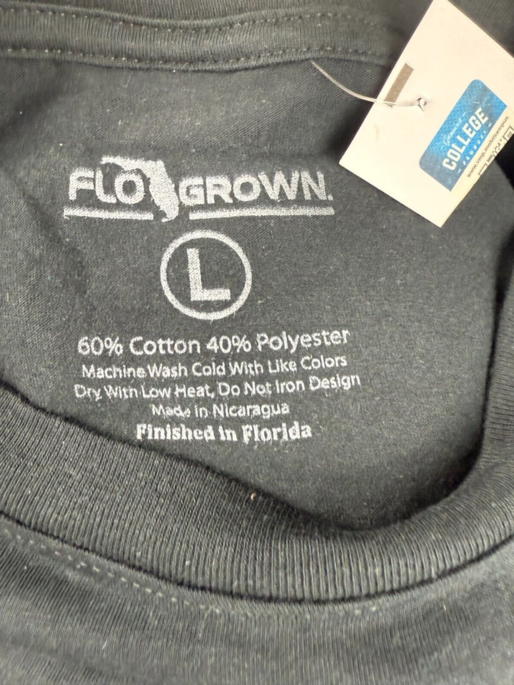 Flo Grown Miami Hurricanes Hiking Hunting Fishing Tee Large New | eBay