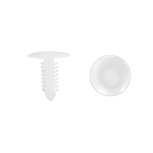 100pcs 8mm Dia trou plastique voiture Fixation vis retenue Rivet Agrafe ...