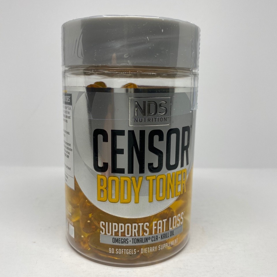 NDS Nutrition Censor Body Toner Tonalin 90 Count Free Shipping Expiry ...