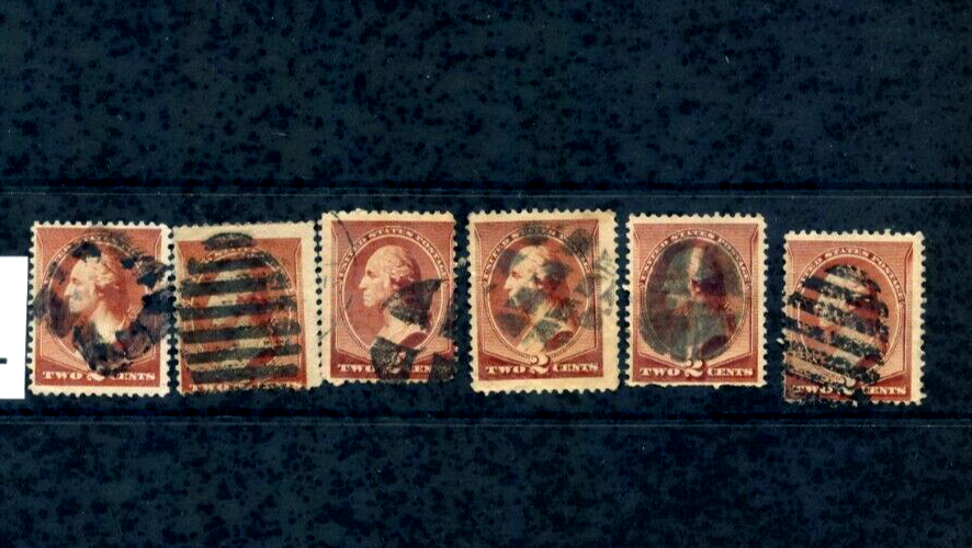 19th century US stamps Lot #B 151 fancy cancels | eBay