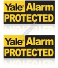 Yale Alarm Window Warning Stickers PACK OF 2 OFFICIAL ALARM STICKERS ...