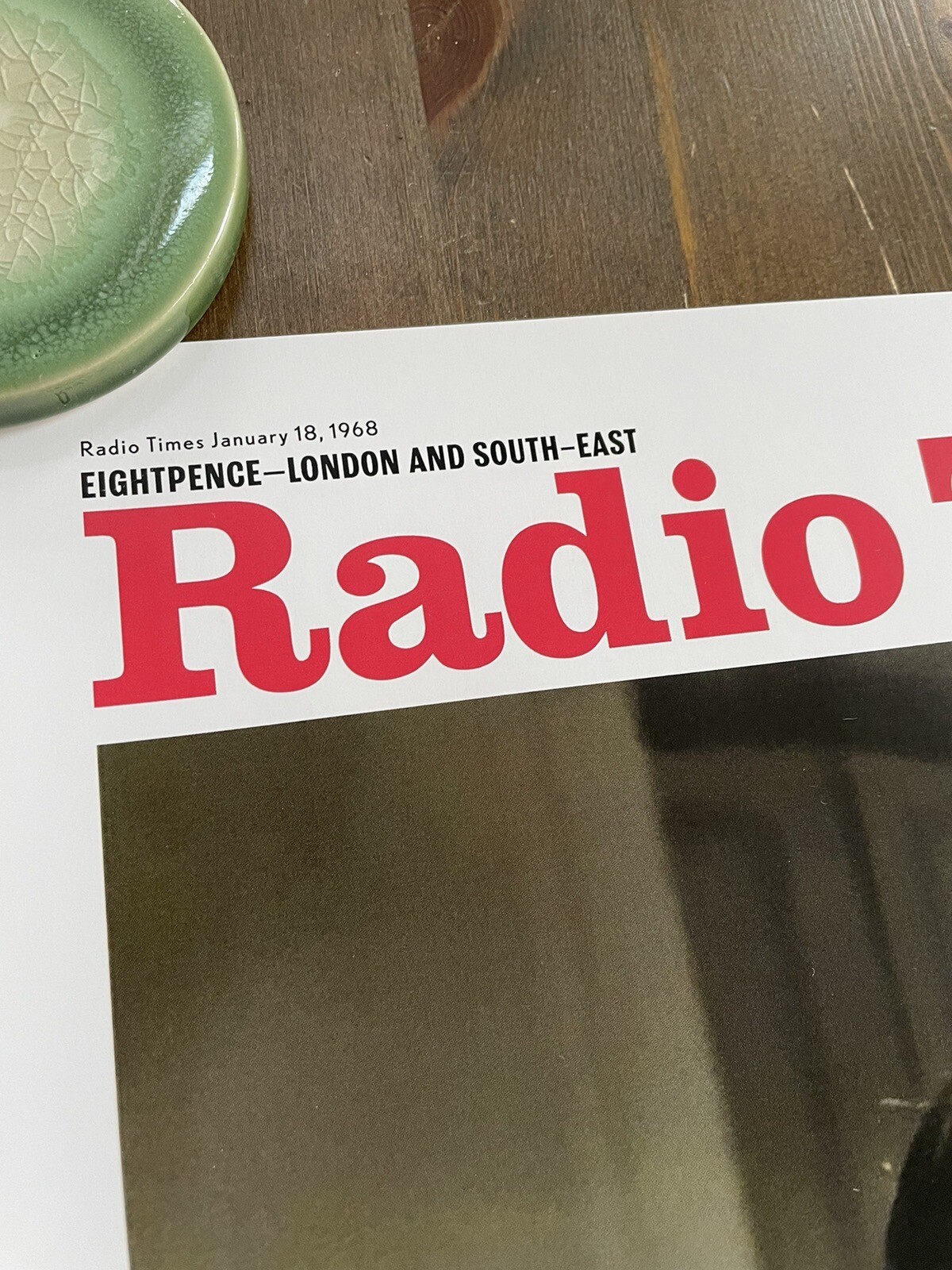 A2 Doctor Who Radio Times Patrick Troughton Print Tardis Second Doctor ...