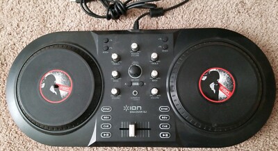 ION Discover DJ USB DJ Controller Portable Lightweight Durable Three ...