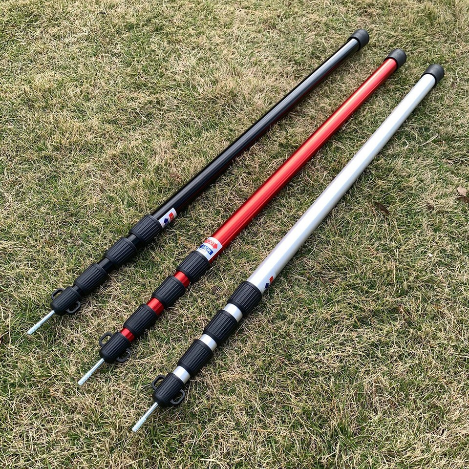 Telescoping Tarp Poles Adjustable Camping Tent Poles Portable ...