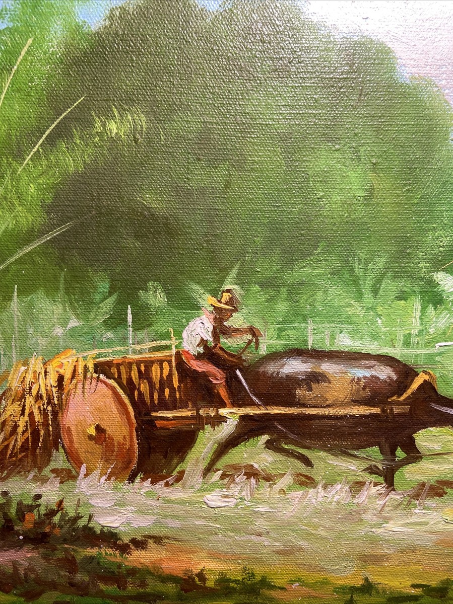Filipino Farmer Painting