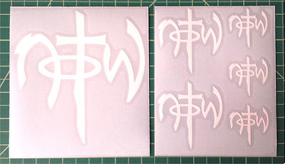 Not Of This World NOTW Vinyl Decal 5" 2.5" 1.5" 6 Sticker Set | eBay