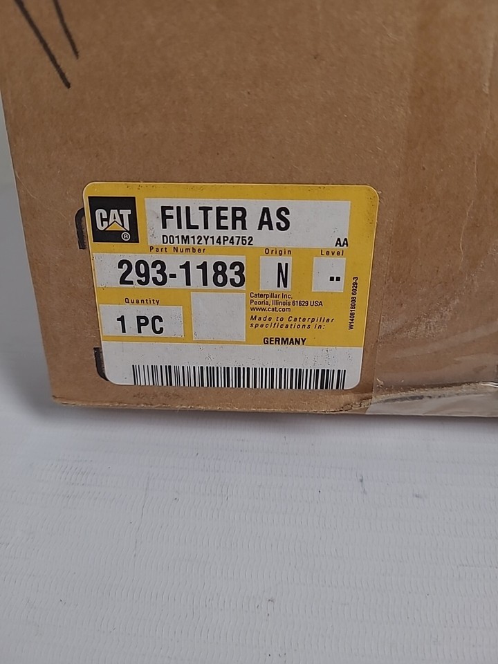 NEW OEM Genuine CAT / Caterpillar 293-1183 Cabin Air Filter Assembly ...