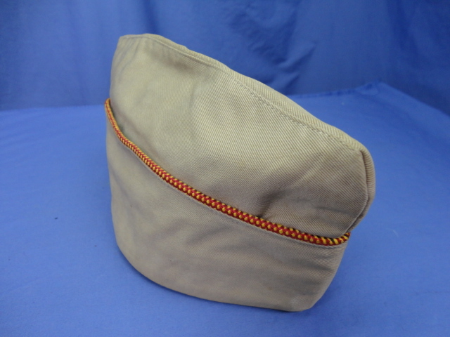 WWII US ORDNANCE Color Piped Garrison - Overseas Cap #76 | eBay