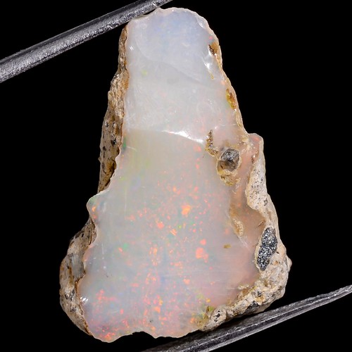 Opale Naturale Etiope Grezzo Opale Multicolore 8.85 Cts 14x22x6 Mm ...