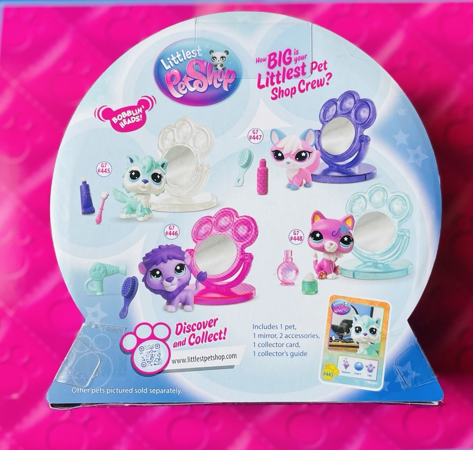 Littlest Pet Shop LPS Series 5 G7 Get Ready With Me “Pink Cat” # 448 ...