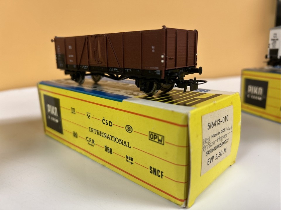 Lot of 4 Piko HO Freight Cars In Original Boxes | eBay