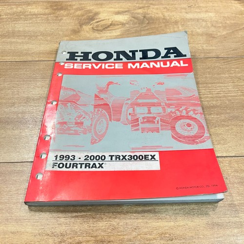 HONDA OEM SERVICE REPAIR MANUAL WITH BINDER / 1993-2000 TRX300EX ...
