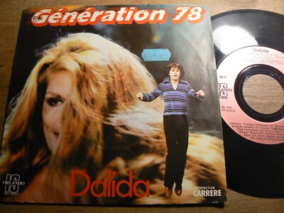 . 45 tours dalida generation 78 | eBay