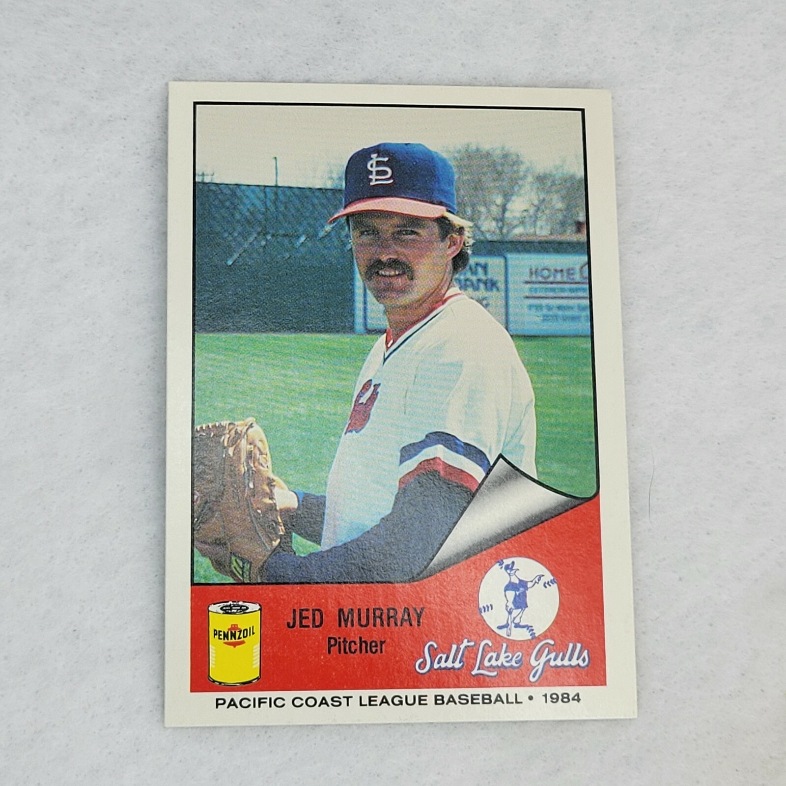 1984 Cramer Salt Lake City Gulls Minor League #177 Jed Murray | eBay