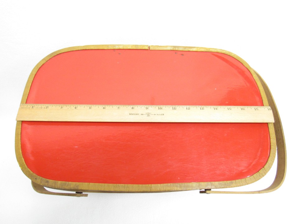 VTG OLD PICNIC BASKET WOV-N-WOOD JERYWIL ***RARE EDITION*** | eBay