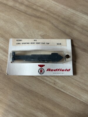 Redfield 48-L Long Sporting Rear Sight, Flat Top, part# 622001, NEW, S ...