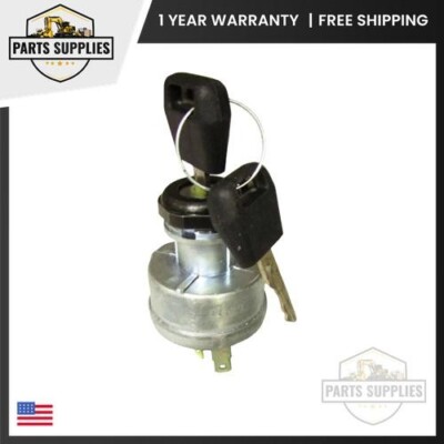 Ignition Switch Fits Case/International Tractor 580D 580K 580L Backhoe ...