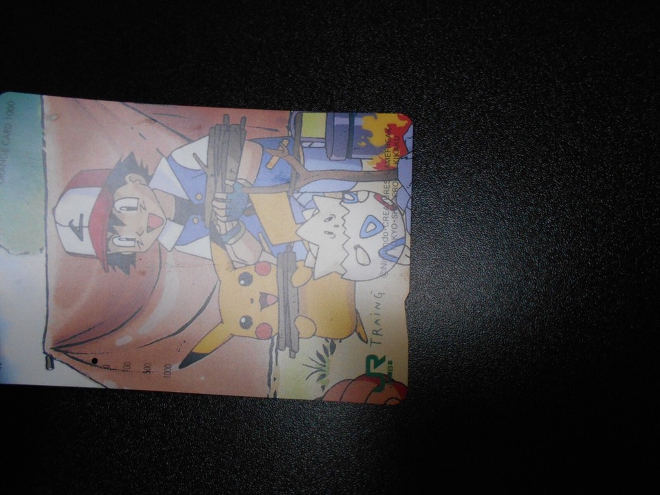 Pokemon Phone Orange Card JR Stamp Rally Promo Shining Ash Pikachu ...