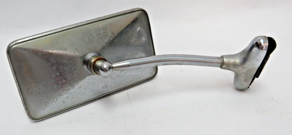 Vintage Rear View Mirror Clip On Style 5" X 3" Rectangle | eBay