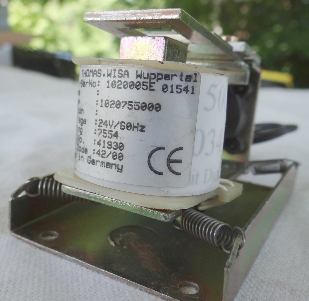 ASF THOMAS WISA WUPPERTAL PUMP 1020755000 24V 60 HZ | eBay