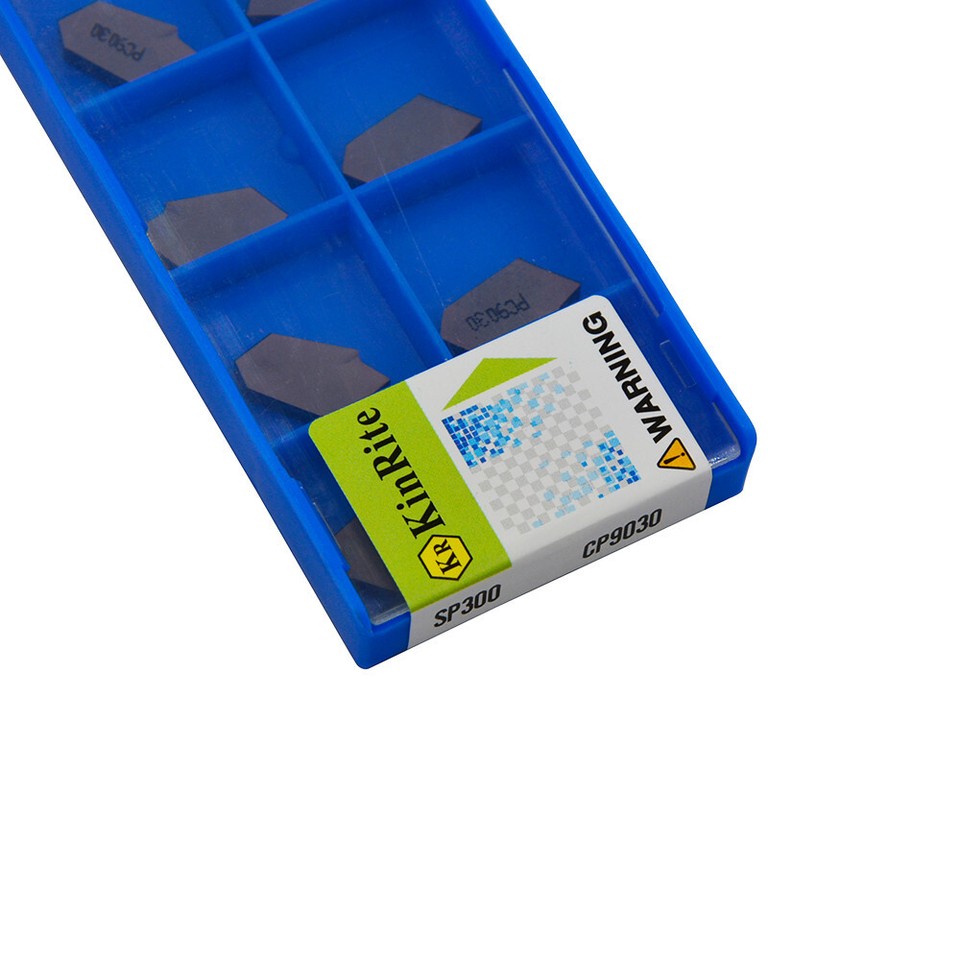 KinRite10pcs SP300 PC9030 3mm CNC Slotted Carbide Inserts Parting ...