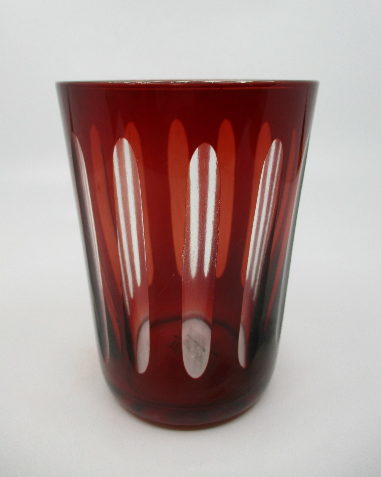 TOZAI HOME RUBY GLASS - HIGHBALL - OVALS- 4 7/8" x 3 1/2" 0113I | eBay