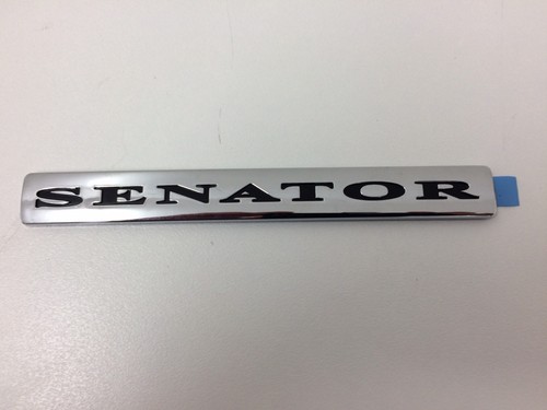 Genuine HSV VT Senator " Boot Lid Senator Badge " | eBay